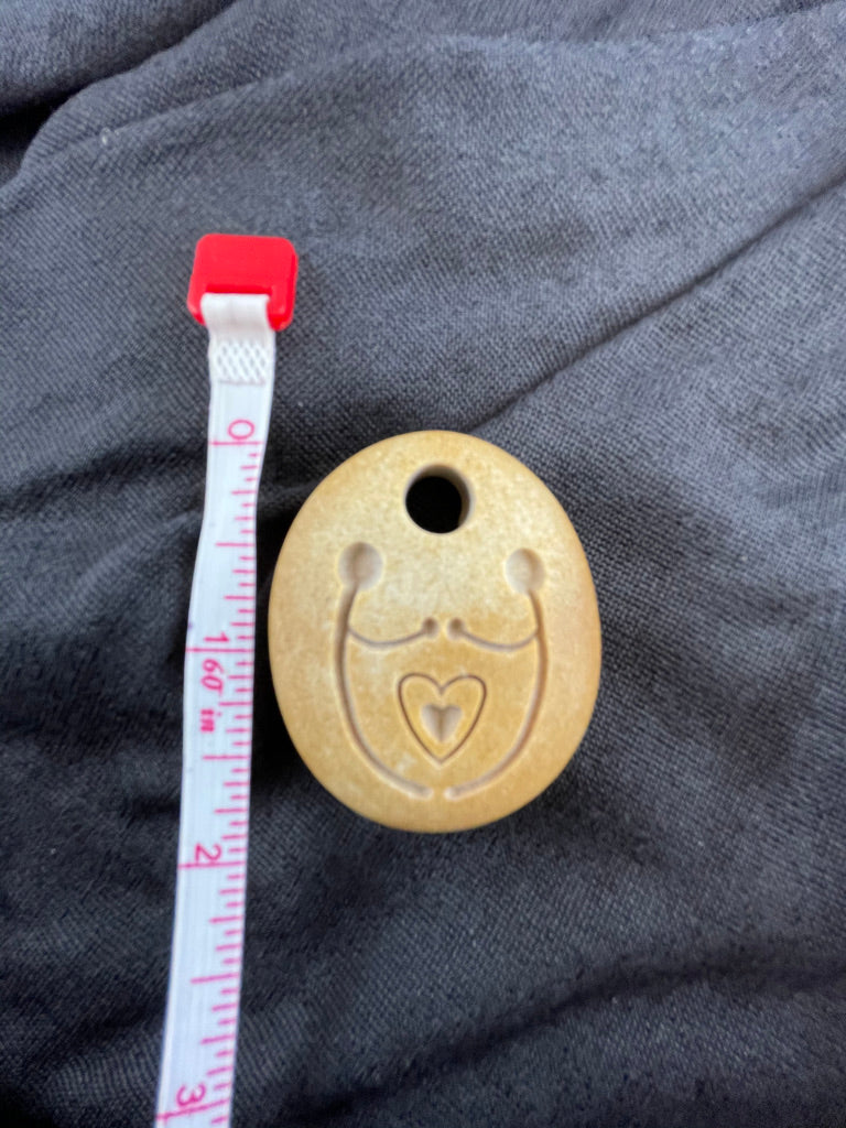 "Unity" Sand Carved Stone Focal Bead – Tundrafox Designs